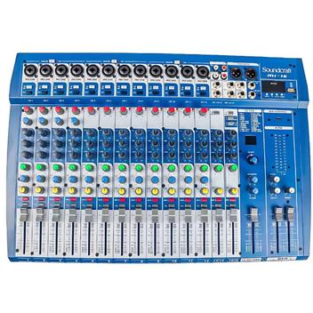 Mesa de Som Soundcraft MI-16 Analógico com 16 Canais - Mesa de Som ...