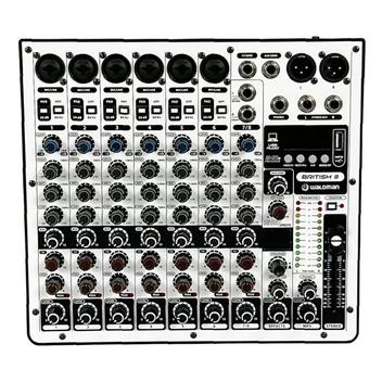 Mesa de Som Waldman 8 Canais Interface de Áudio B8 British-8 - Mesa de ...
