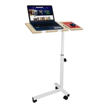 Mesa Notebook Lateral de Cama Sofá e Poltrona Com Regulagem MDF ...