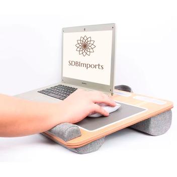 Mesa Suporte para Notebook tablet e celular com Mousepad e Almofada de ...