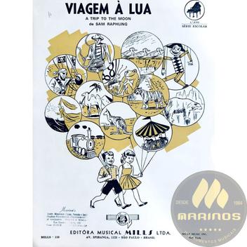 Método Partitura Piano - VIAGEM A LUA - Sam Raphling - Estante ...