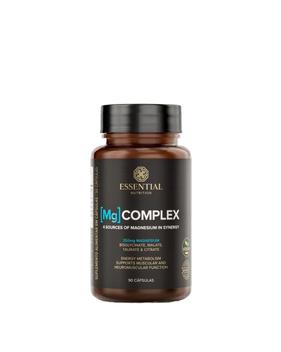 Mg Complex Essential Nutrition 90 Cápsulas - Cloreto de Magnésio ...