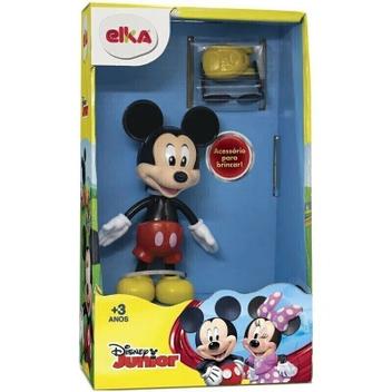 Mickey 12cm com acessórios - Elka - Bonecos - Magazine Luiza