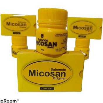Micosan Kit 3 Sabonetes e 3 Pomadas Intermediário - Baruc - Sabonete ...