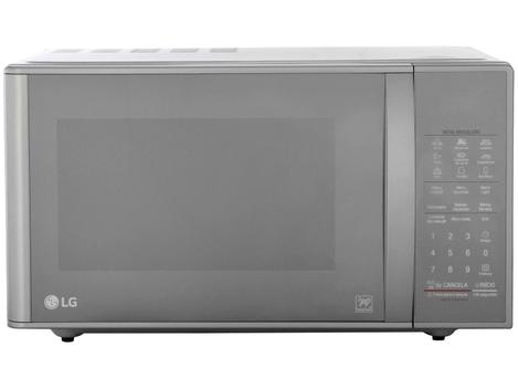Micro-ondas LG 30L Solo com Grill MH7093BR - Prata - Micro-ondas ...