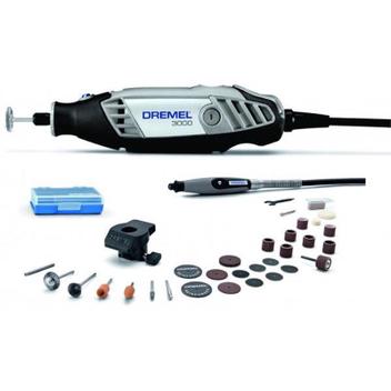 *Micro Retifica Dremel 3000 120W Kit C/ 30 Acessórios + 2 Acoplamentos DREMEL - Micro Retífica ...