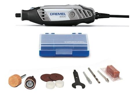 Micro Retífica Dremel 3000 Com 10 Peças Dremel - Micro Retífica ...