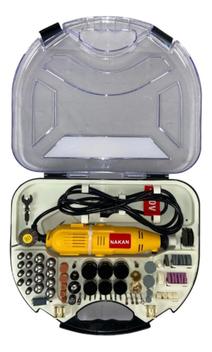 Micro Retifica Potente Profissional Completa 210 Pçs - Nakan - Micro ...