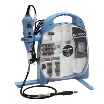 Micro Retifica Profissional Elétrica 220V C/252 Acessórios Gamma ...