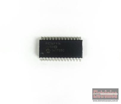 Microcontrolador PIC16F916 - Eletrônica Ceará - Robótica - Magazine Luiza