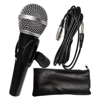 Microfone Com Fio Profissional Metal Cabo 5mts Sm-58 - SM58 - Microfone ...