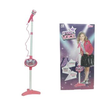 Microfone Infantil Star Voice Rosa C Adaptação Para Celular - Zoop Toys ...