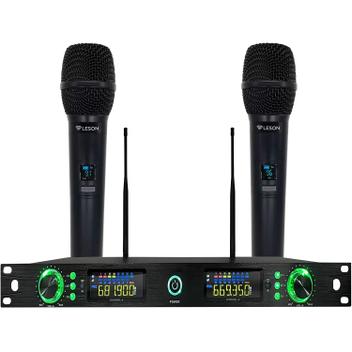 Microfone LSX02 Multifrequência Pro Rack Digital - Leson - Microfone ...