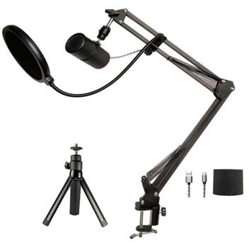 Microfone Profissional Thronmax M20 com Tripé - Ideal para Streaming e ...