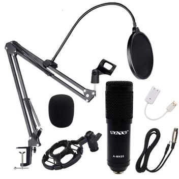 Microfone Satellite A-MK05 - para Streamer/Youtuber - 3.5MM - Preto ...