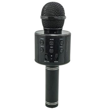 Microfone Sem Fio Bluetooth Karaoke - Ws858 - Wster - Microfone Karaokê ...