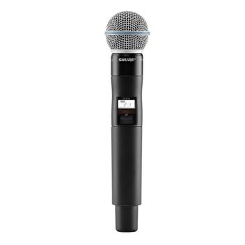 Microfone shure qlxd2/b58 j50 bastão - Microfone Dinâmico - Magazine Luiza