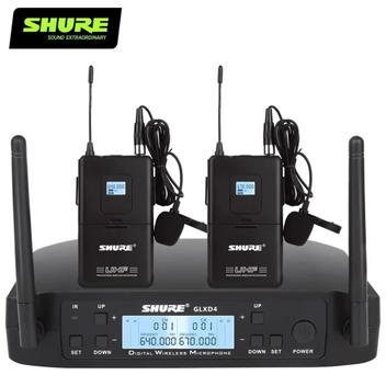 Microfone Shure Sem Fio Duplo Glxd4 Beta 58a Profissional - Microfone Dinâmico - Magazine Luiza