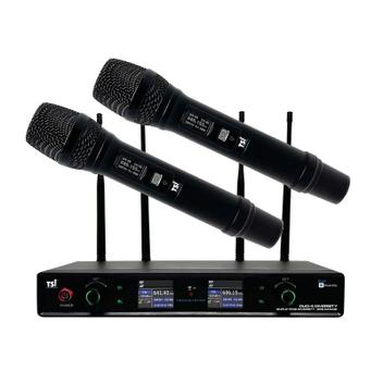 Microfone TSI Broadcast Series Dinâmico Supercardióide Preto ...