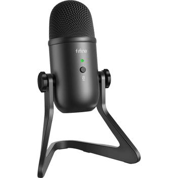Microfone USB Fifine K678 para Streaming/Podcasting Preto - Microfone Condensador - Magazine Luiza