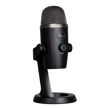 Microfone USB Logitech para criadores Blue Yeti Nano Blackout ...