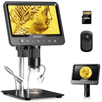 Microscópio digital Opqpq ODM701 7 LCD Full View 1300X - Câmera Semi e ...