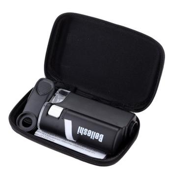 Microscópio Lupa 60X A 100X Luz Branca Ultravioleta Celular - BdG ...