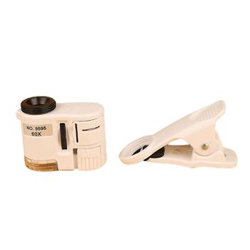 Microscópio para Celular com Lupa 60x e Luz LED - Acessórios para ...