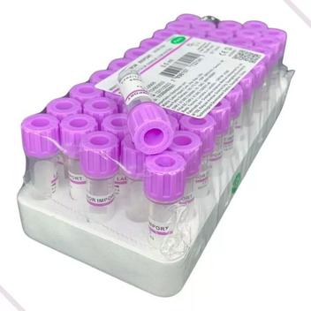 Microtubo Tubo De Coleta Sangue Reagente K2 0,5ml 10x45mm 50und ...