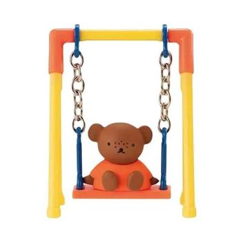 Miffy Rabbit Swing Action Figure Japonês Genuíno Cápsula Brinquedo ...