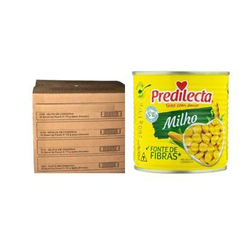 Milho Verde Em Conserva Predilecta Lata - Caixa 24 Un. 170g - Milho em ...