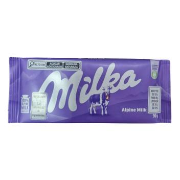 Milka alpine milk 90g - Chocolate / Barra de Chocolate - Magazine Luiza