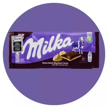 Milka Barra - Extra Cocoa Hazelnut Creme 100g - Chocolate / Barra de ...