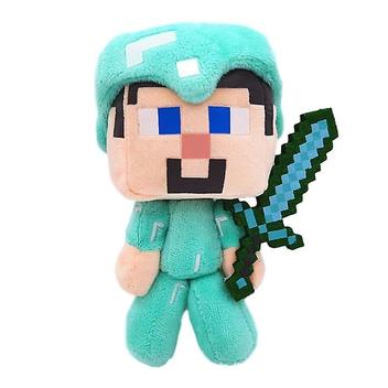 Minecraft Tema Steve Plush Toy Doll 15cm Presente das Crianças - Shimu ...