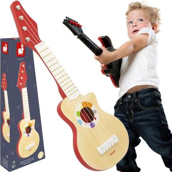 Minha Primeira Guitarra Janod Instrumento Musical Infantil - Violão ...
