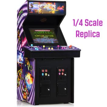 Mini Arcade Numskull Quarter Arcades TMNT - Turtles in Time - Minigame ...