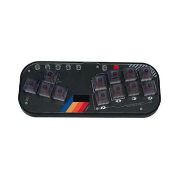 Mini Arcade Stick RGB com Switch Cherry - Compatível com PC, Android e ...