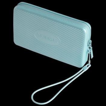 Mini bag plus havaianas metalica ice blue - Necessaire - Magazine Luiza