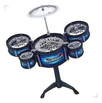 Mini Bateria Infantil Batera Com 5 Tambores Estimulo Musical - Art ...