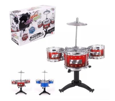 Mini Bateria Infantil Instrumento Brinquedo Musical Prato Tambor ...