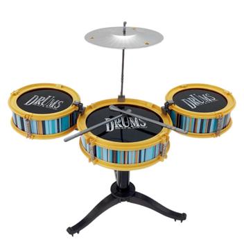 Mini Bateria Musical Infantil Jazz Drum Rock Pronta Entrega - Well Kids ...