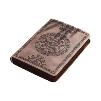 Mini Bloco de Notas Portátil A6 em Couro PU - Estilo Retrô para ...