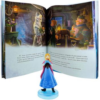 Mini Boneca Anna + Livro História e Atividades Frozen Disney - DTC/DCL ...
