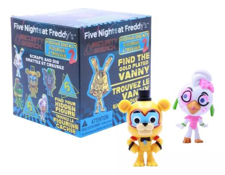 Mini Boneco Surpresa Five Nights At Freddy's Gold Vanny Raro - DC Toys & Geeks - Colecionáveis ...