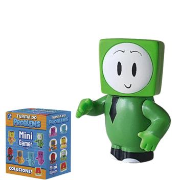 Mini Boneco Vinil Stick Turma Do Problems 12 cm Minecraft - Algazarra ...
