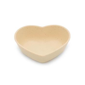Mini Bowl Coração Amarelo Bambu e PP Lines Lyor 8x7x2,5cm - Bowl ...