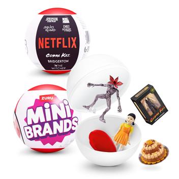 Mini Brands ZURU Netflix - Pacote com 2 Cápsulas Surpresa ...