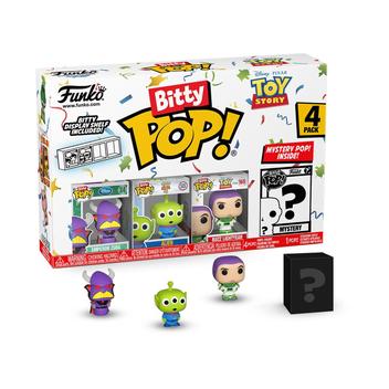 Mini Brinquedos Colecionáveis Funko Bitty Pop! Toy Story - Pacote com 4 ...