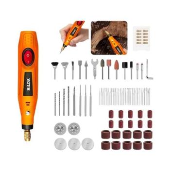 Mini Broca Elétrica Moedor Caneta De Gravação Ferramenta Rotativa Com ...