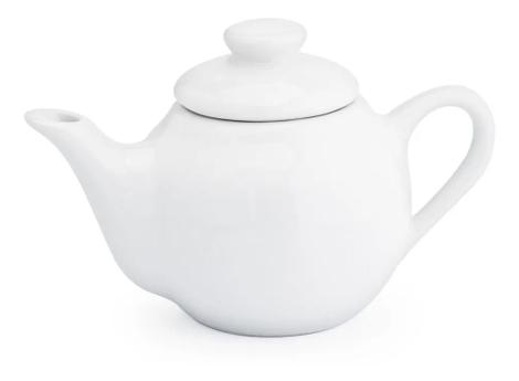 Mini Bule Porcelana Branca 250ml Cafe Cha Pequeno Gourmet - PORCELANA L ...